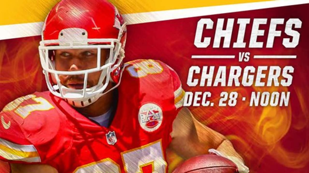 Chiefs vs. Chargers: Roster Card