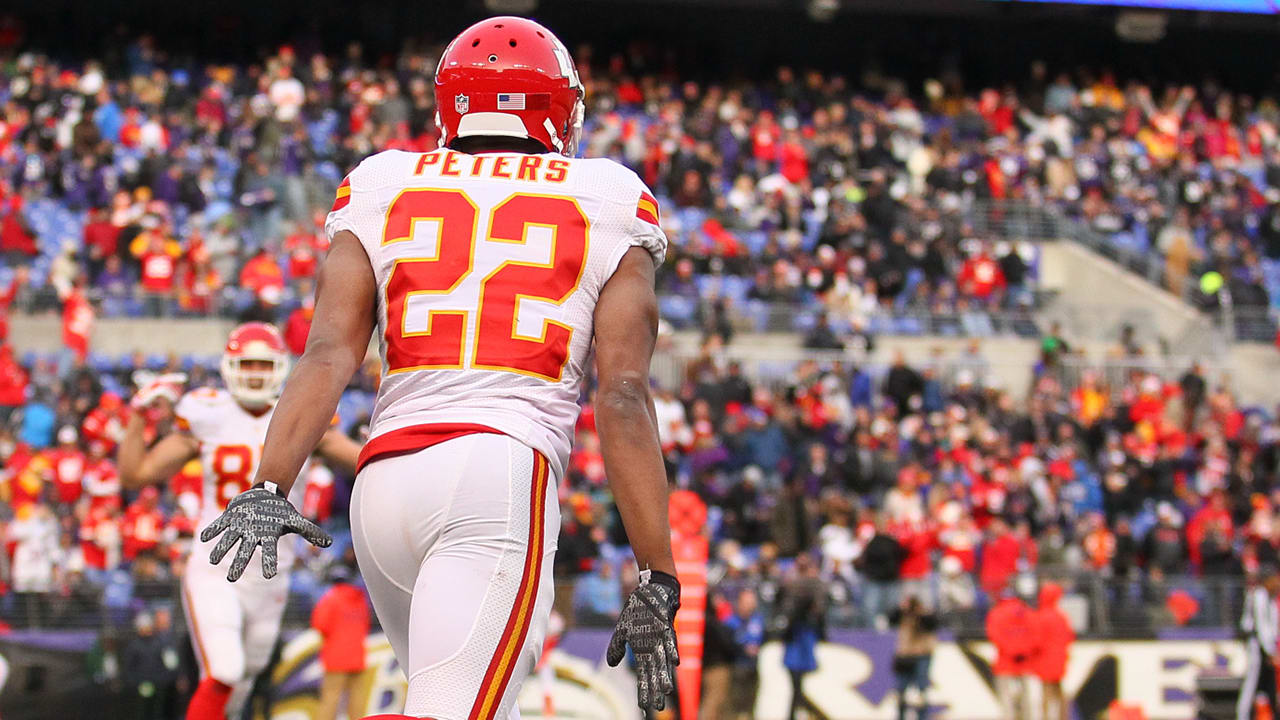 Cornerback Marcus Peters is the AFC Defensive Player of the Week