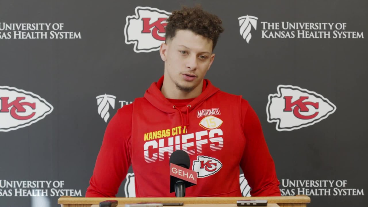 Patrick Mahomes: "I'm grateful for him to be here and to have this ...