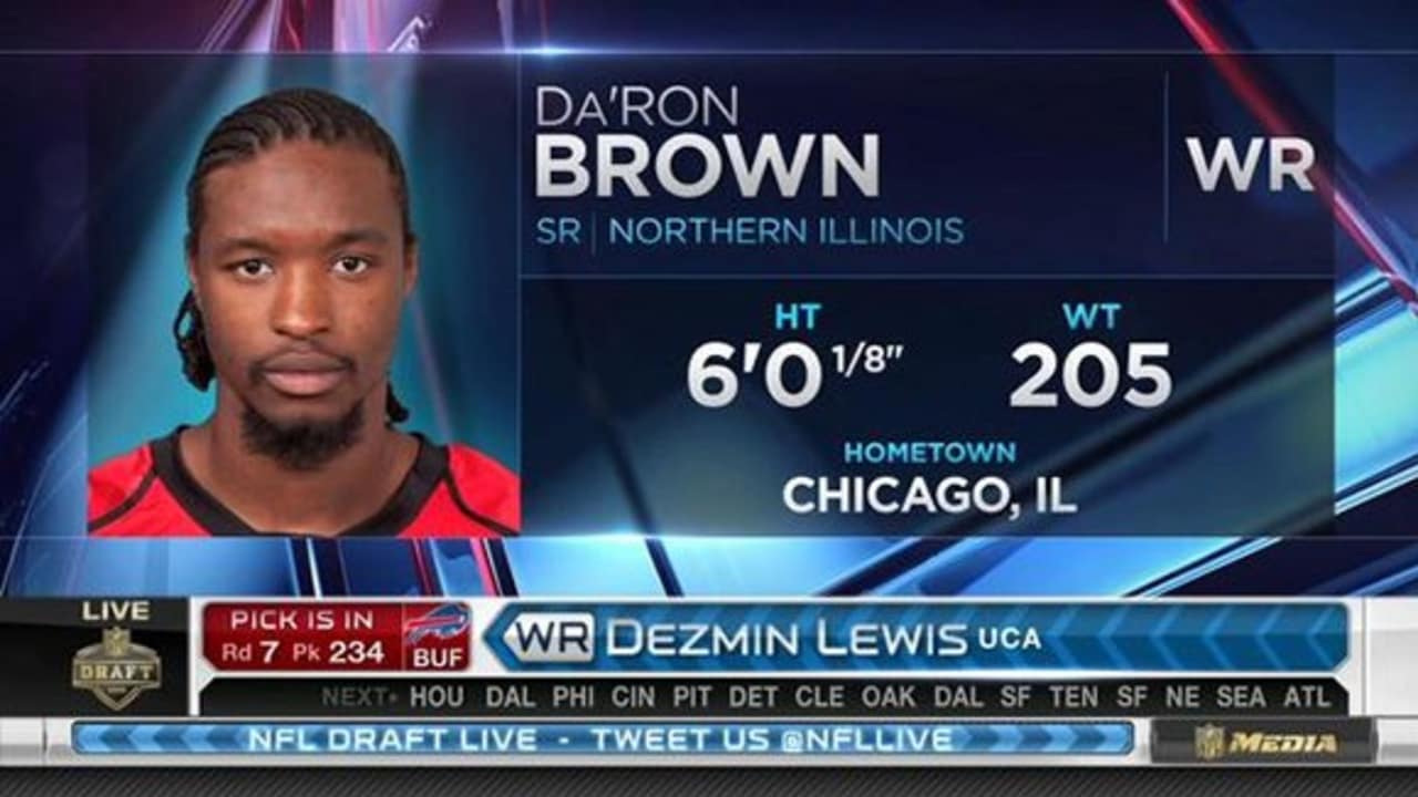 Chiefs Pick WR Da'Ron Brown