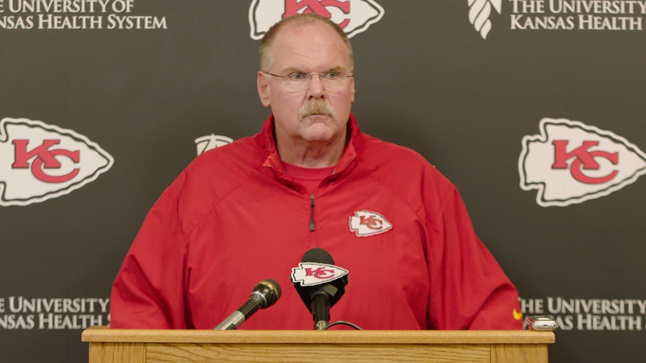 Andy Reid: "It's good to get some rest and freshen up"