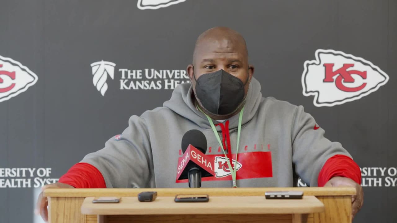 Eric Bieniemy: "What I love about our guys is that they've found a way ...