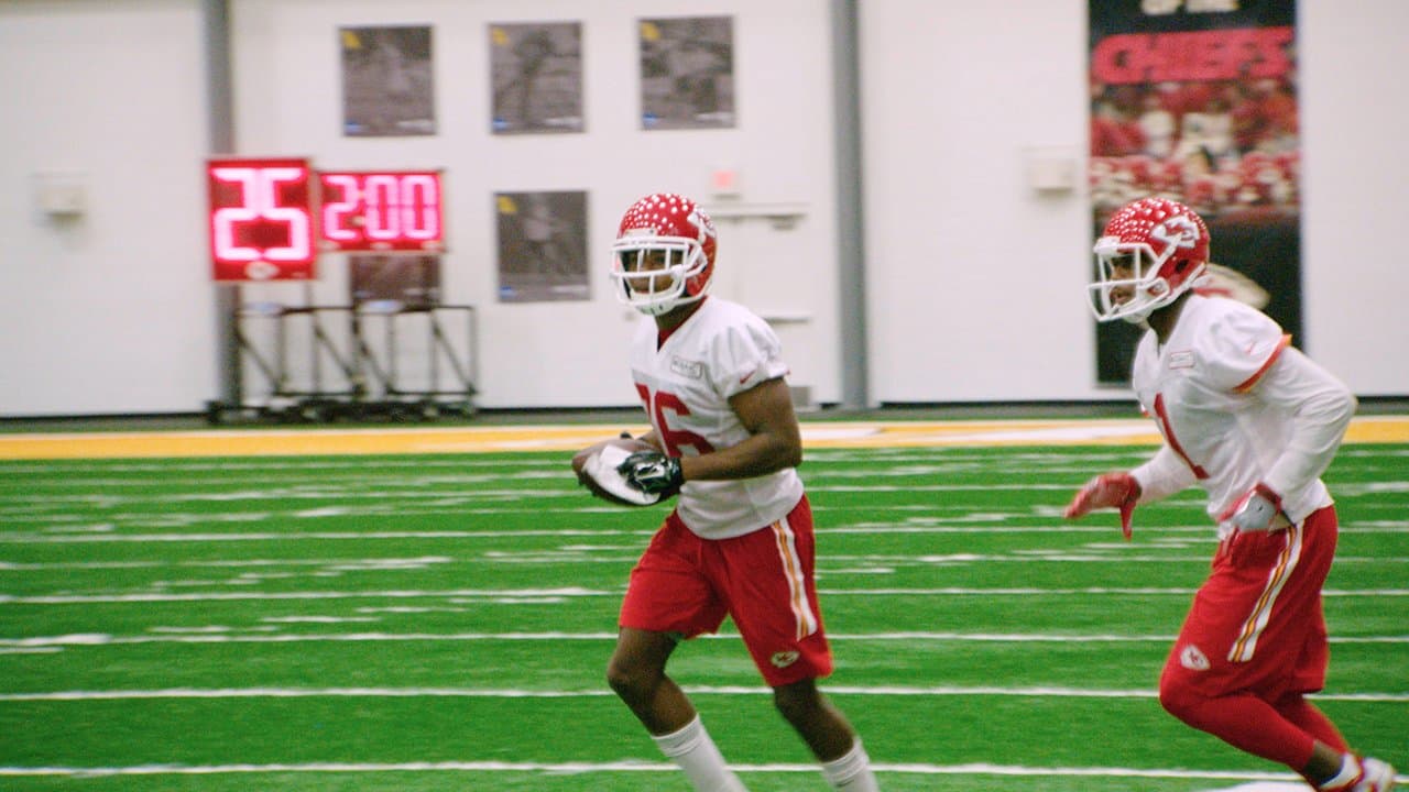 KeiVarae Russell Practice Interception