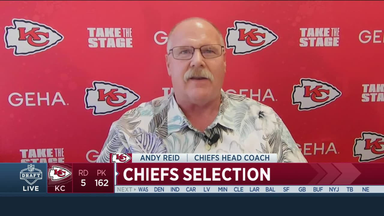 Andy Reid Announces Chiefs Pick of TE Noah Gray | NFL Draft 2021