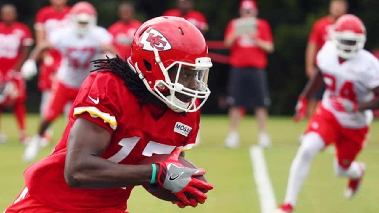 Chris Conley Wired for Sound at Chiefs Camp