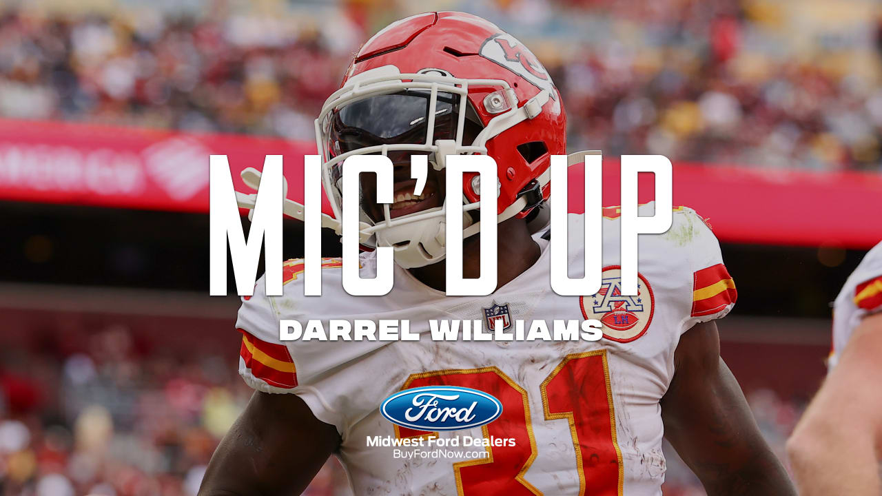 Darrel Williams Mic'd Up: "Let's Be Great Man" | Week 7 vs. Titans