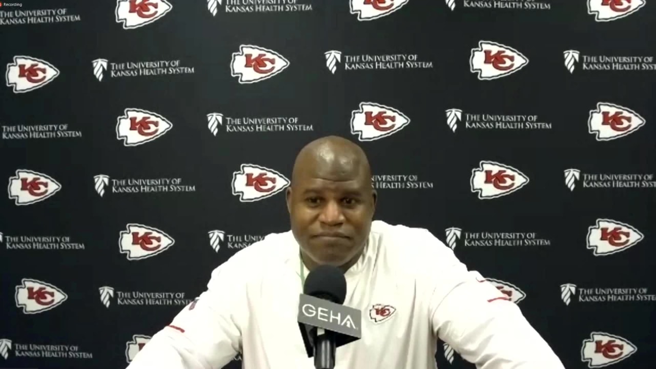 Eric Bieniemy: "He runs with an attitude and a determined mindset ...