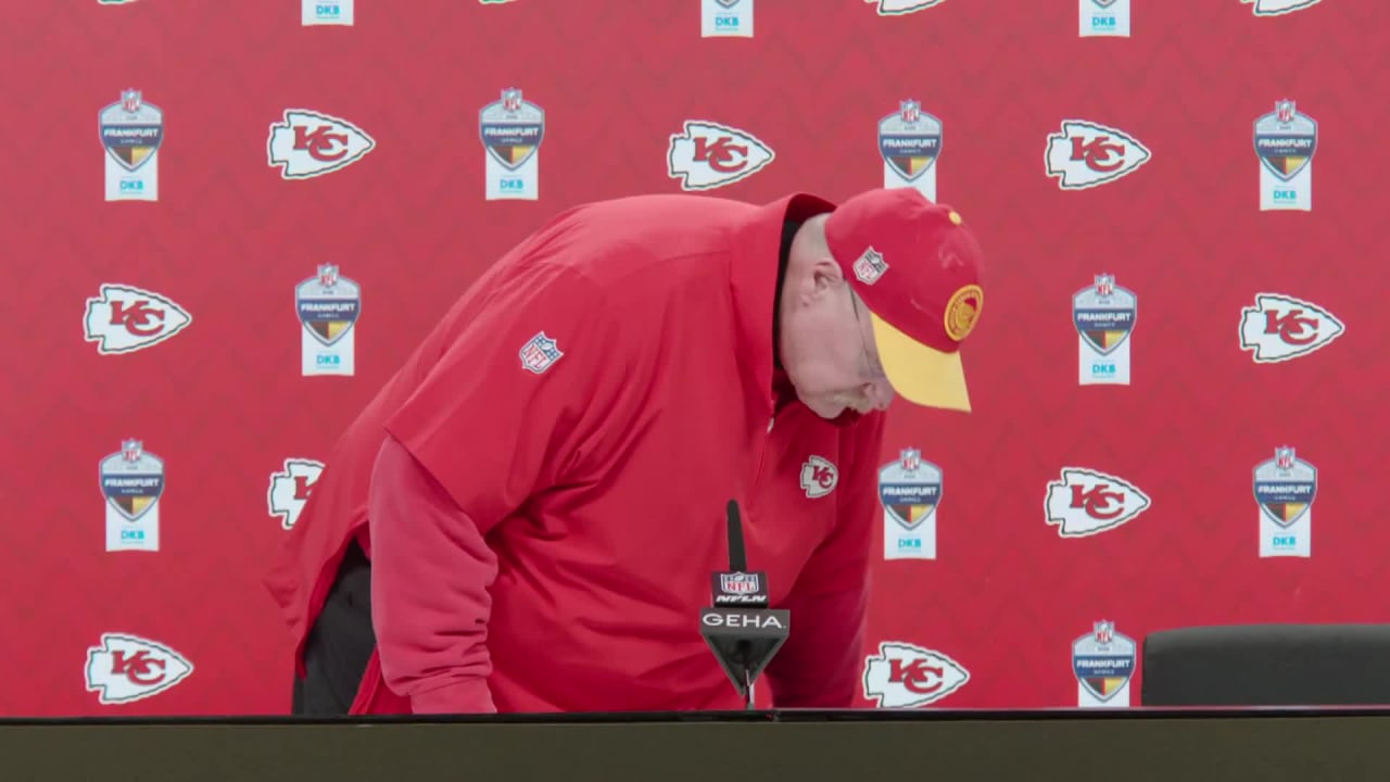 Kansas City Chiefs head coach Andy Reid press conference week 9 game vs ...