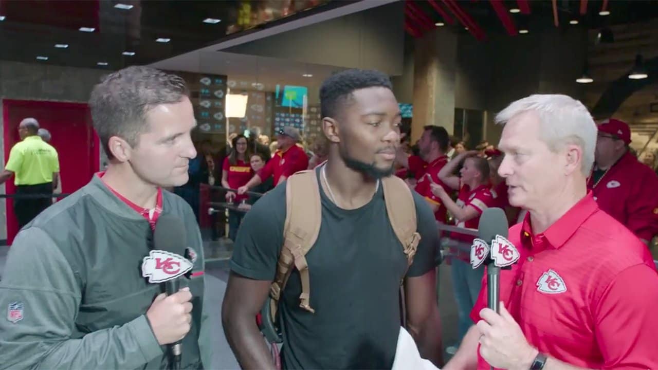 Eric Murray One-on-One After the Win Over the Eagles