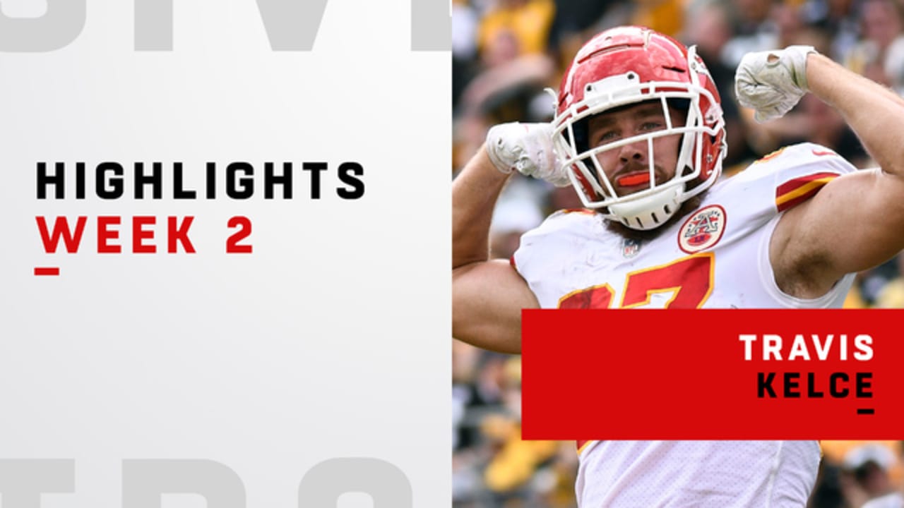 Chiefs vs. Steelers: Travis Kelce Highlights