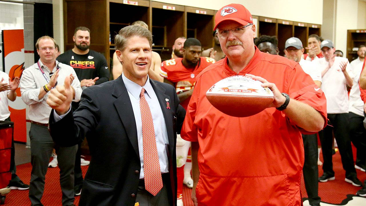 Postgame Celebration: Reid Wins in 300th Game of Career