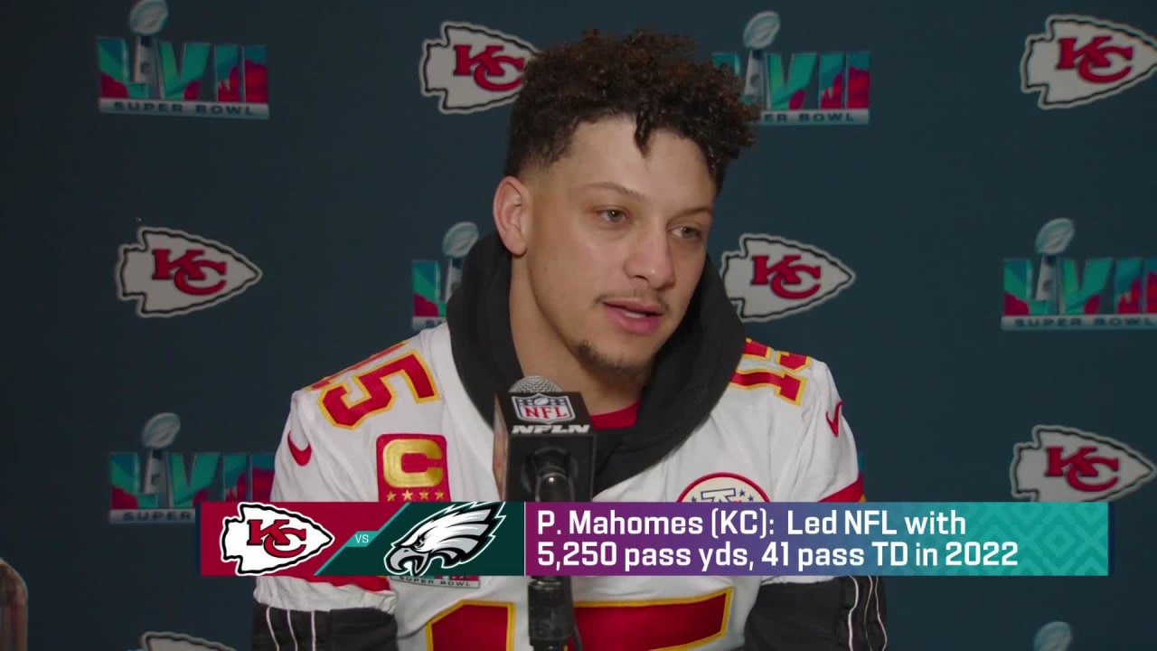 Patrick Mahomes Super Bowl LVII Press Conference | Chiefs vs. Eagles