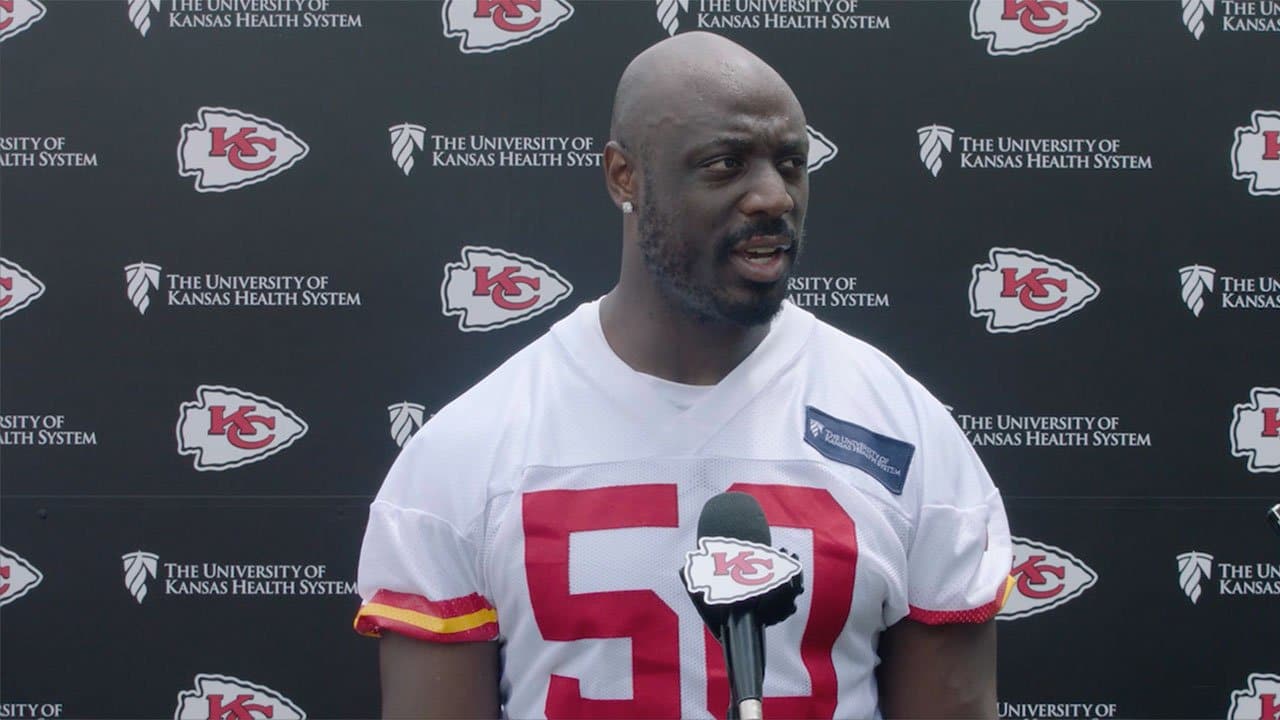 Justin Houston Focused on One Day at a Time