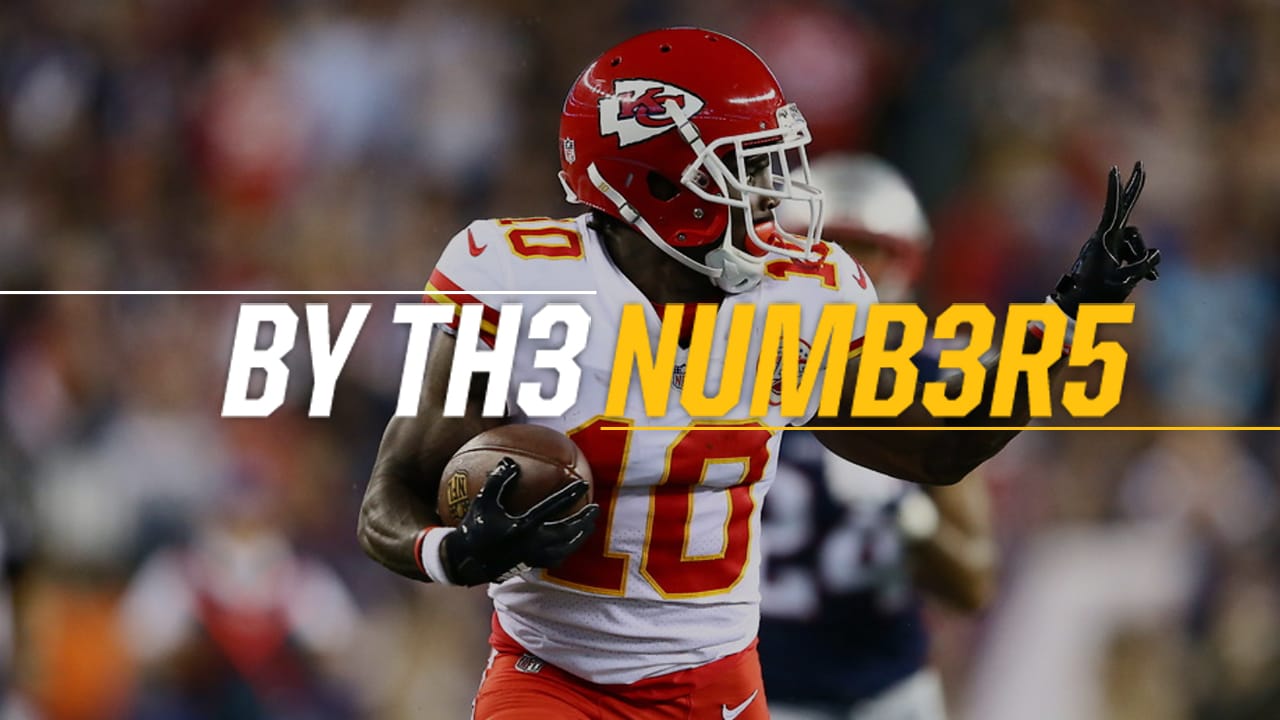 By the Numbers: Chiefs' Offense in 2017