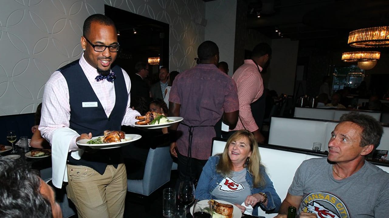 Derrick Johnson's Celebrity Waiter Night Gallery