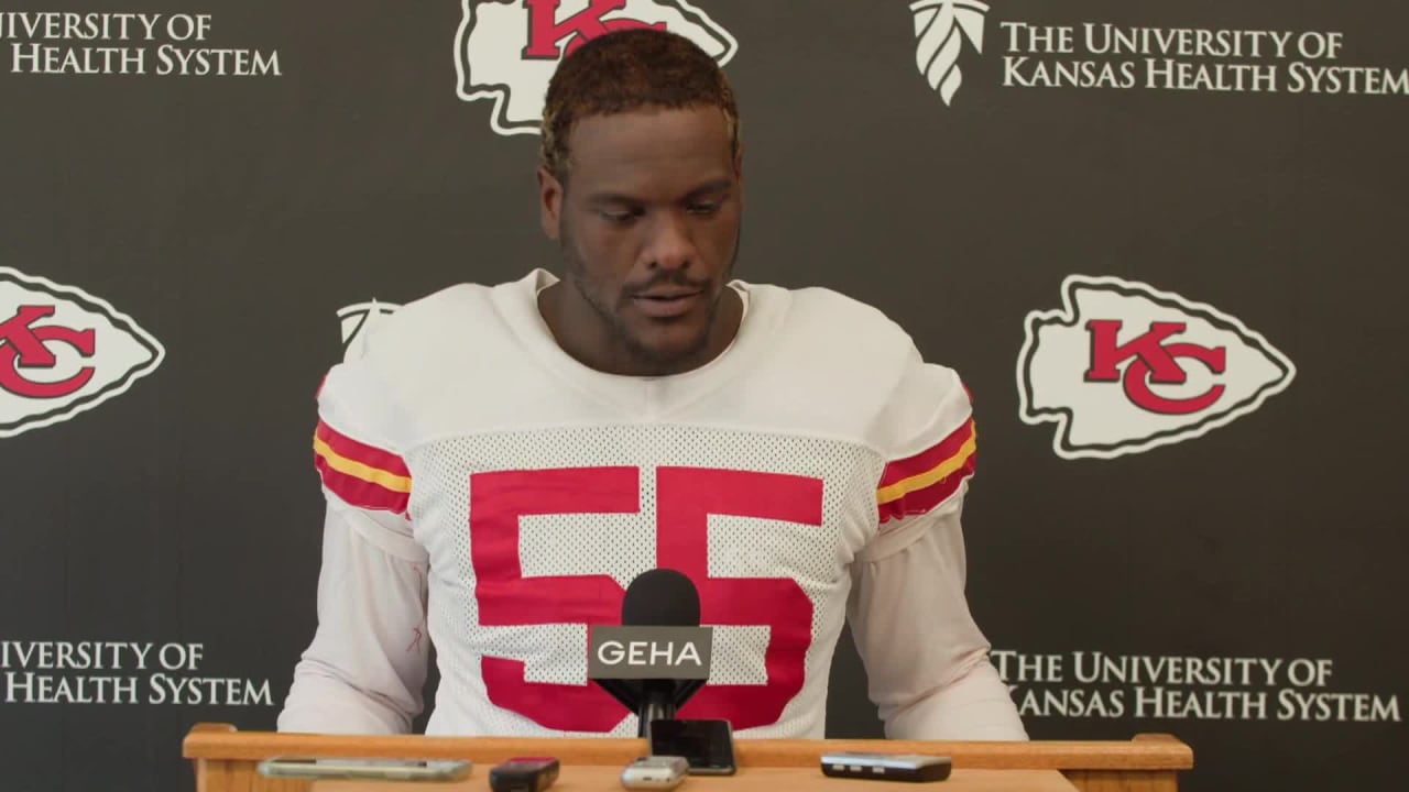 Frank Clark: "We lost last week, so of course I'm being more critical ...