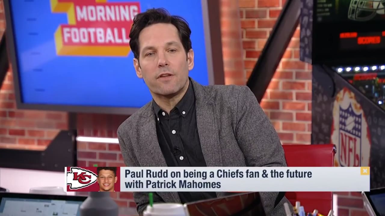 Paul Rudd: "This is the most exciting time to be a Chiefs fan"