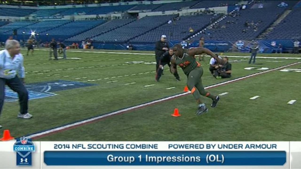 NFL Scouting Combine: Offensive linemen wrap up