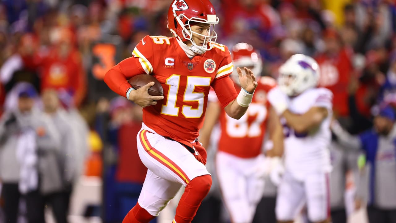 Patrick Mahomes' 34-Yard Run Marks Longest of His Career So Far