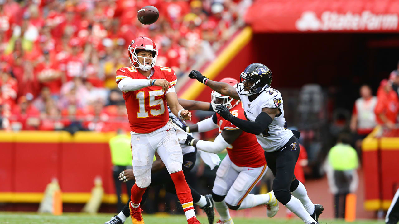 Chiefs vs. Ravens: Patrick Mahomes Highlights