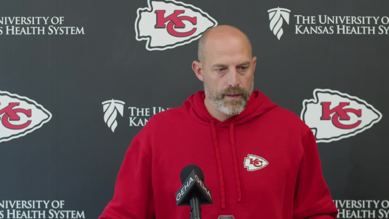 Kansas City Chiefs offensive coordinator Matt Nagy press conference ...