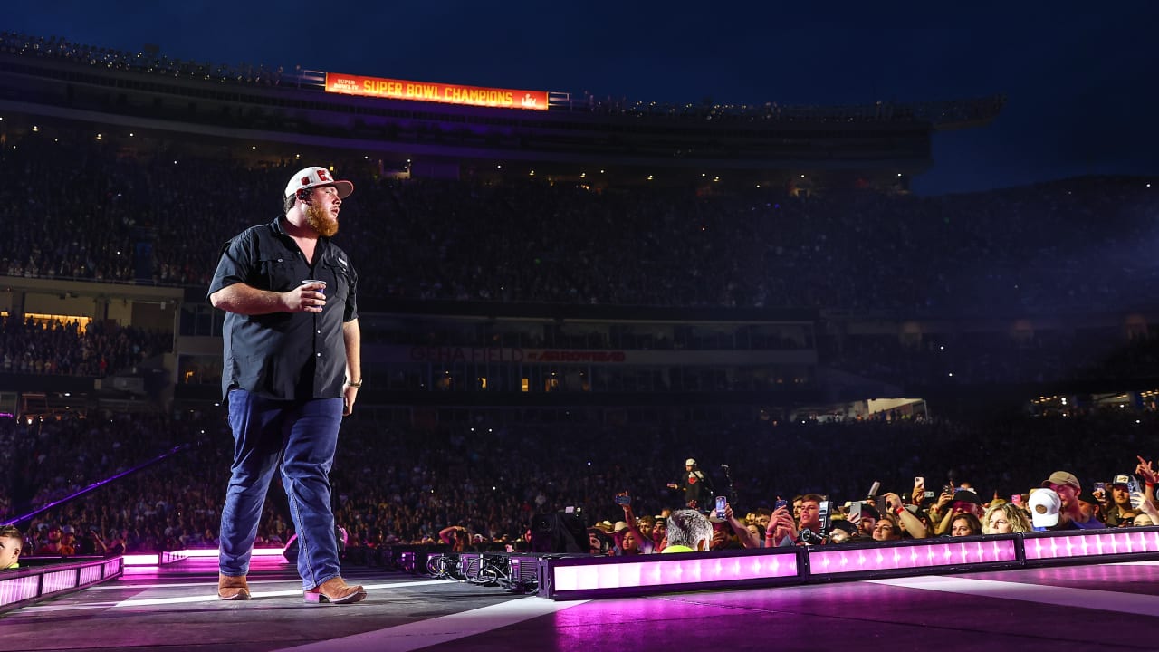 Photos: Luke Combs at GEHA Field at Arrowhead Stadium
