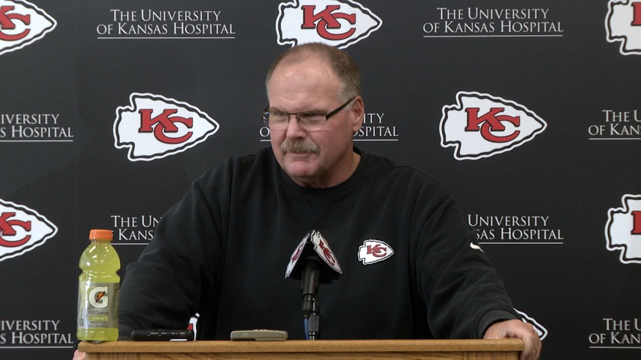 Reid Looking to Build Upon Win Against Steelers