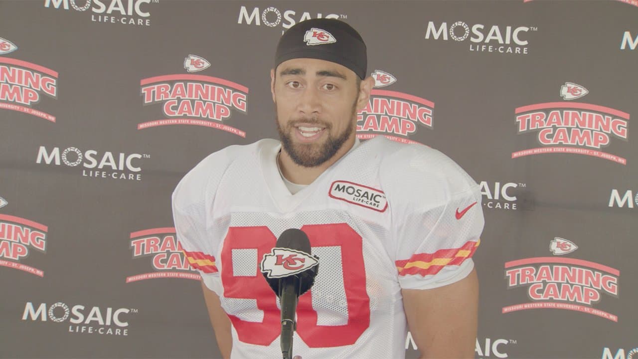 Josh Mauga is Happy to be in K.C.