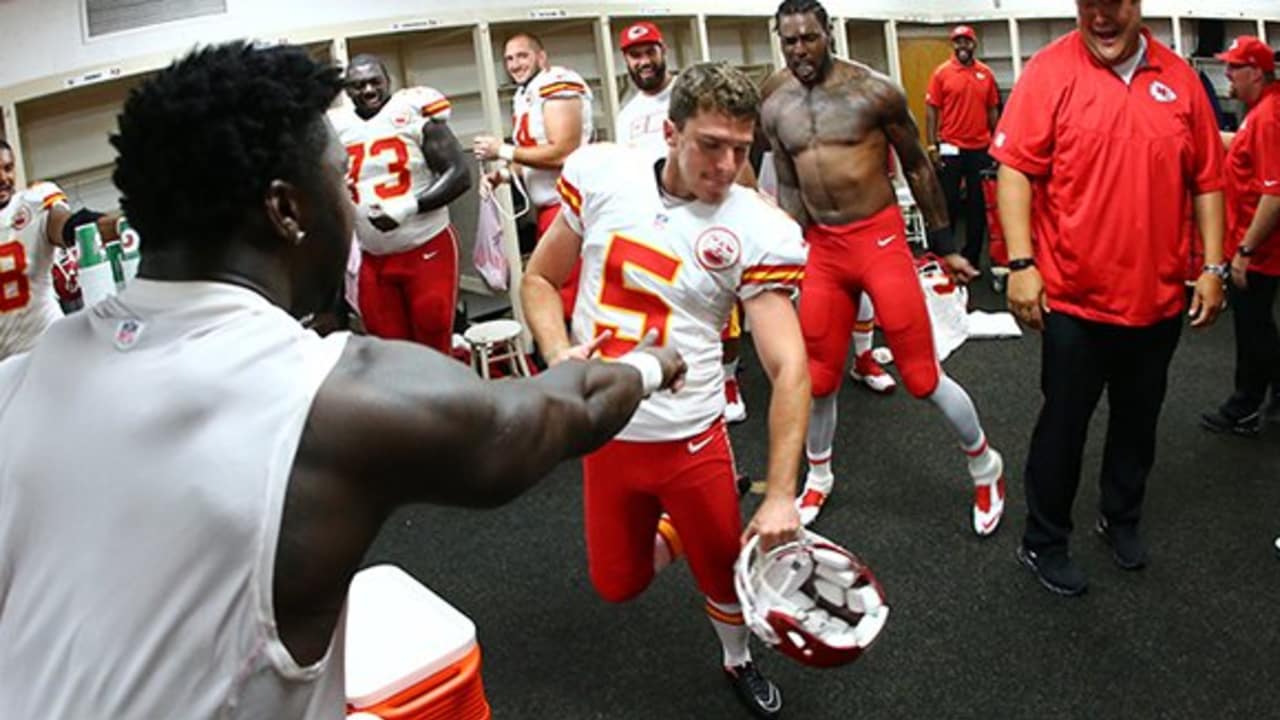 Postgame Locker Room Celebration