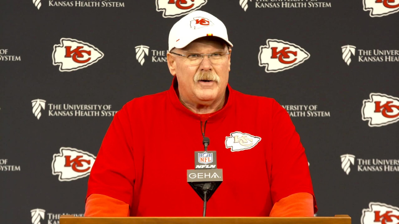 Andy Reid: "You get yourself right and get the game plan ready"