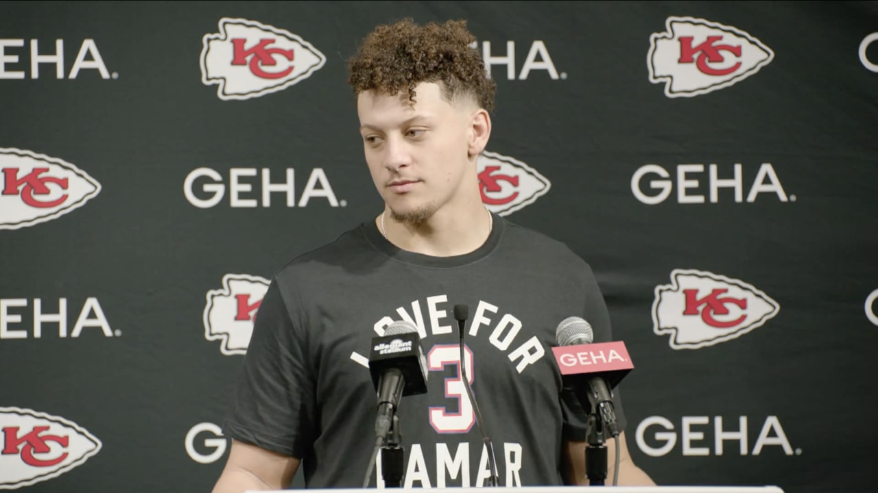 Patrick Mahomes: "Something that was instilled in me right when I got ...