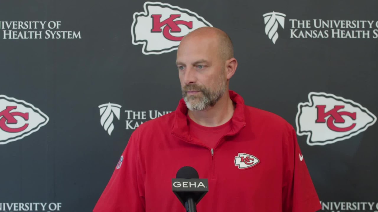 Matt Nagy: "They got some guys there who can get after the quarterback ...