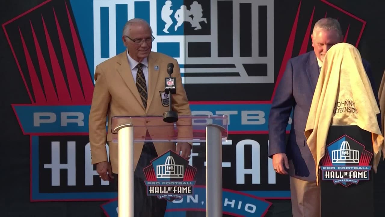 Johnny Robinson's Hall of Fame Speech