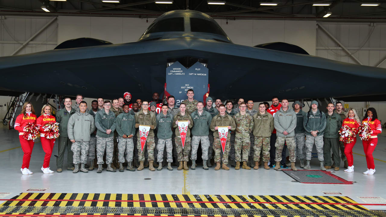 Photo Gallery: Chiefs Visit Whiteman Air Force Base