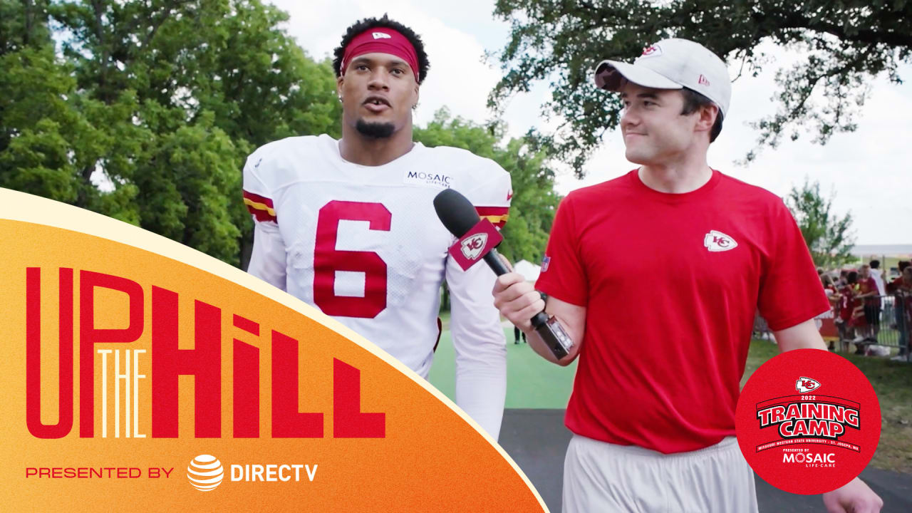 Up the Hill with Bryan Cook at Training Camp | Kansas City Chiefs