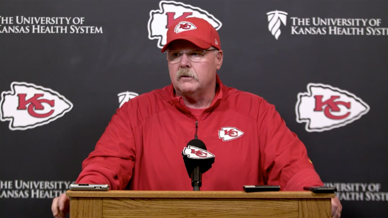 Andy Reid: "We look forward to the challenge of playing theRams"
