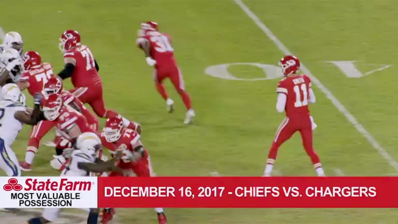 State Farm Most Valuable Possession: Chiefs vs. Chargers
