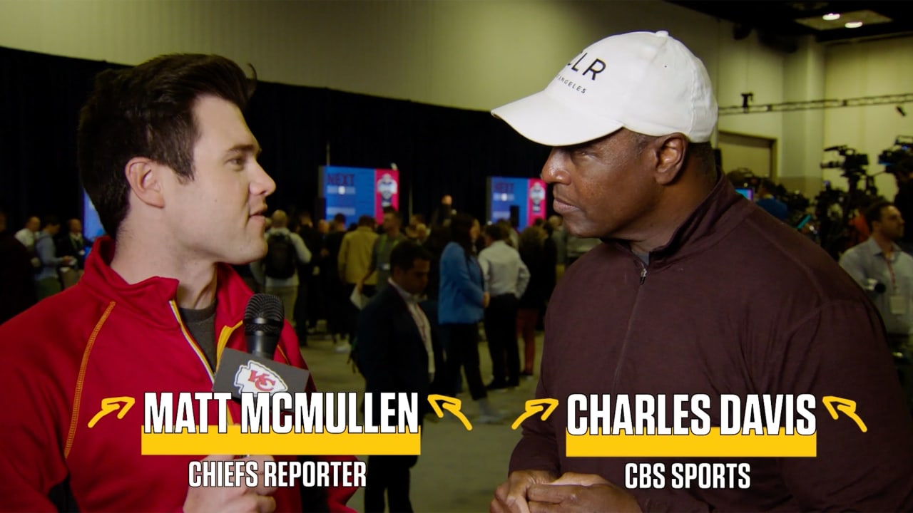 One-on-One with NFL on CBS' Charles Davis at the 2022 NFL Combine