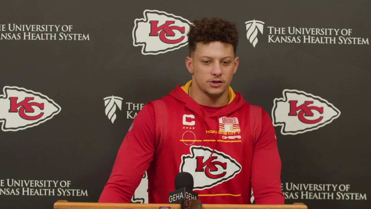 Patrick Mahomes: "You just focus on getting better as a team" | Press ...
