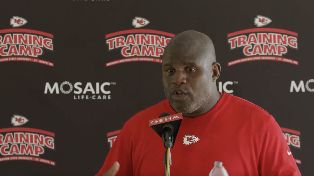Eric Bieniemy: "I'm looking forward to continued improvement" | Camp ...