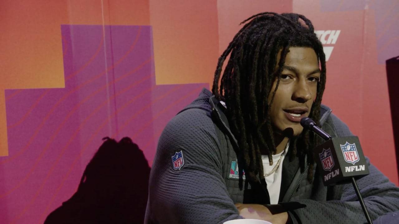 Isiah Pacheco: "I had to soak it all in" | Super Bowl LVII Opening Night