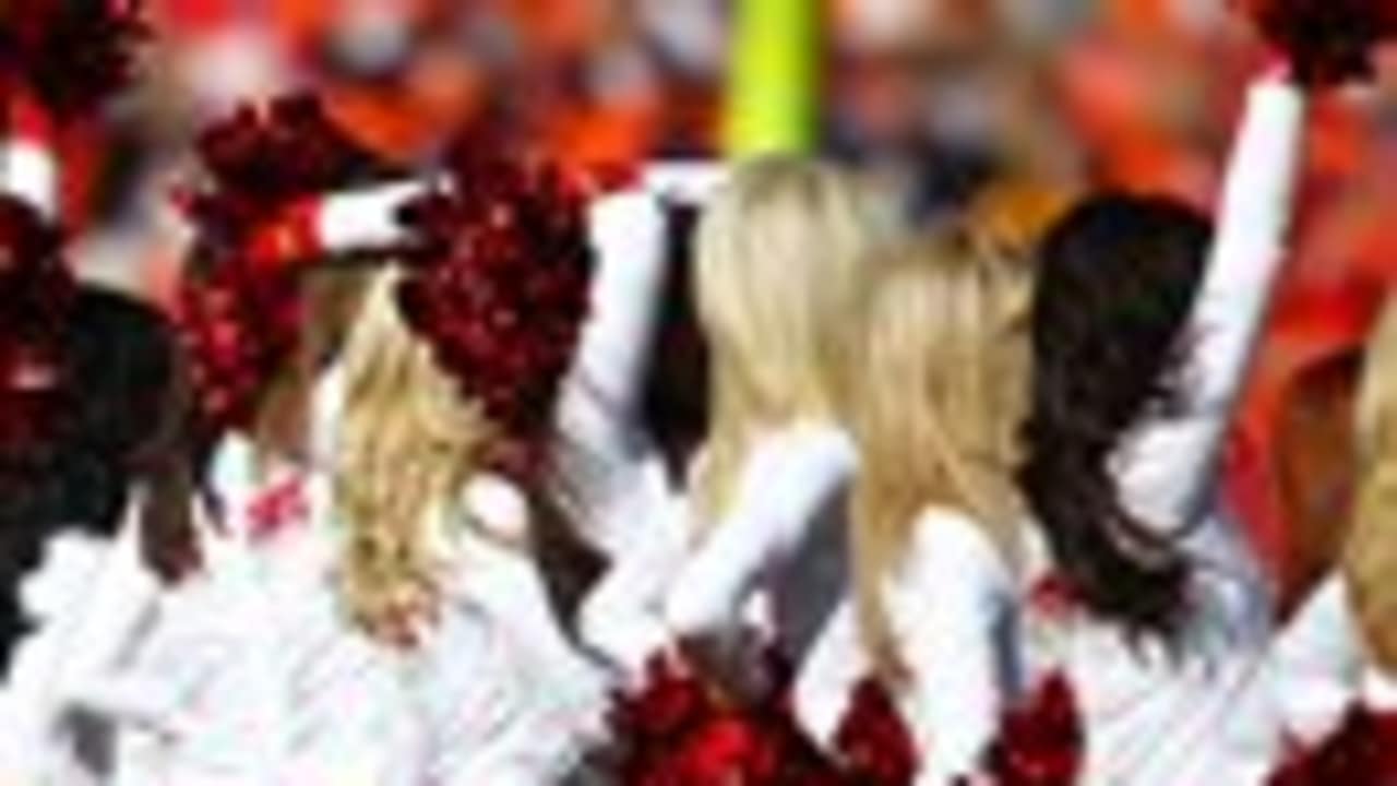 Chiefs Cheerleader Poster Shoot