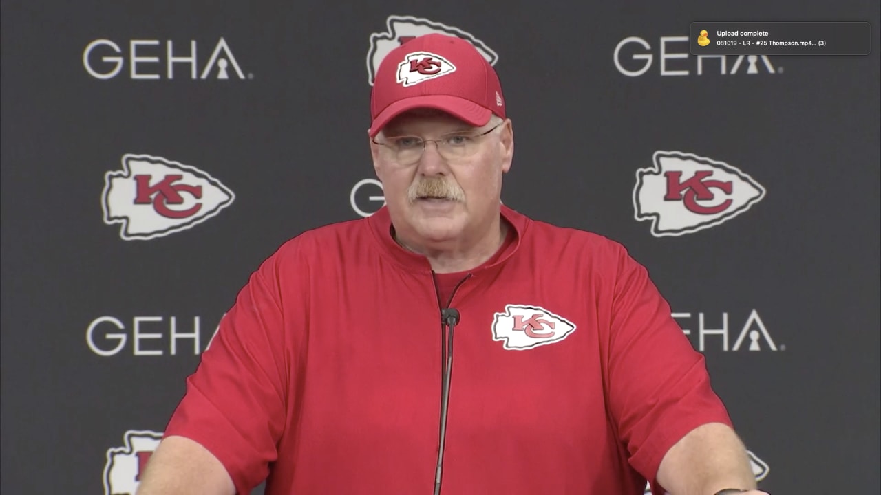Andy Reid: "Good performance by the young guys"