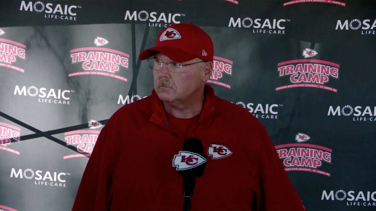 Andy Reid: "Keep getting better everyday"