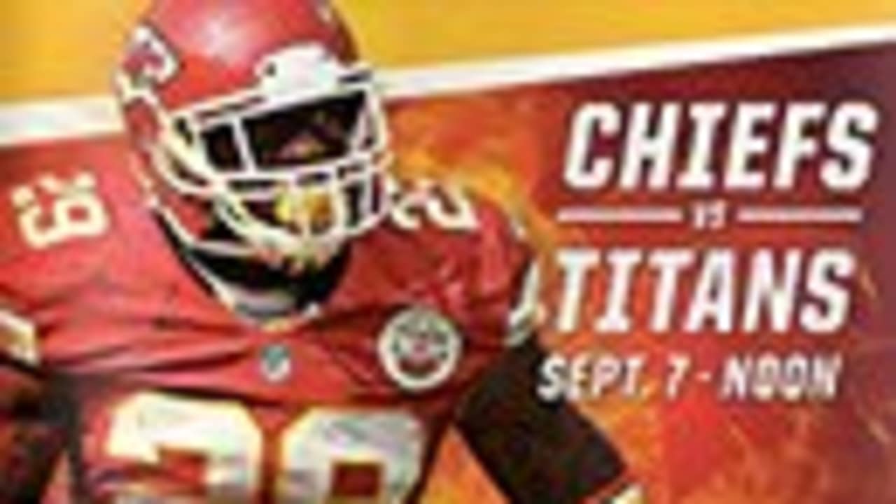Chiefs vs. Titans Roster Card