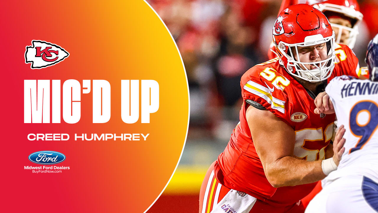 Kansas City Chiefs Center Creed Humphrey Mic'd Up | Chiefs vs. Broncos