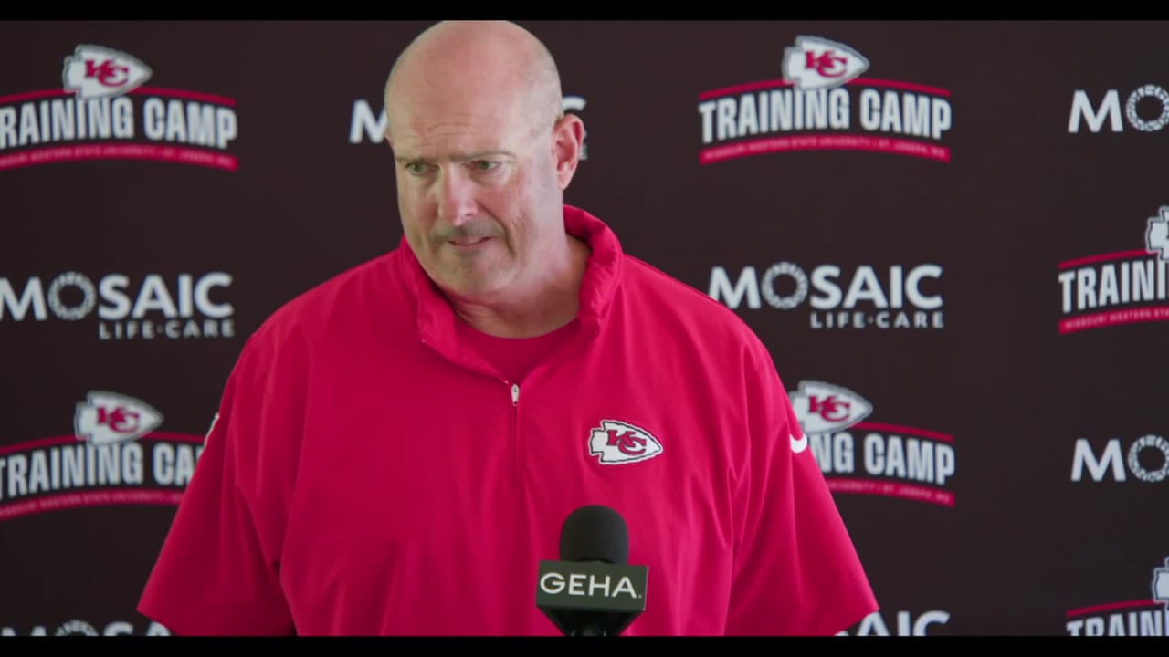 Kansas City Chiefs offensive line coach Andy Heck: "All of us are still ...