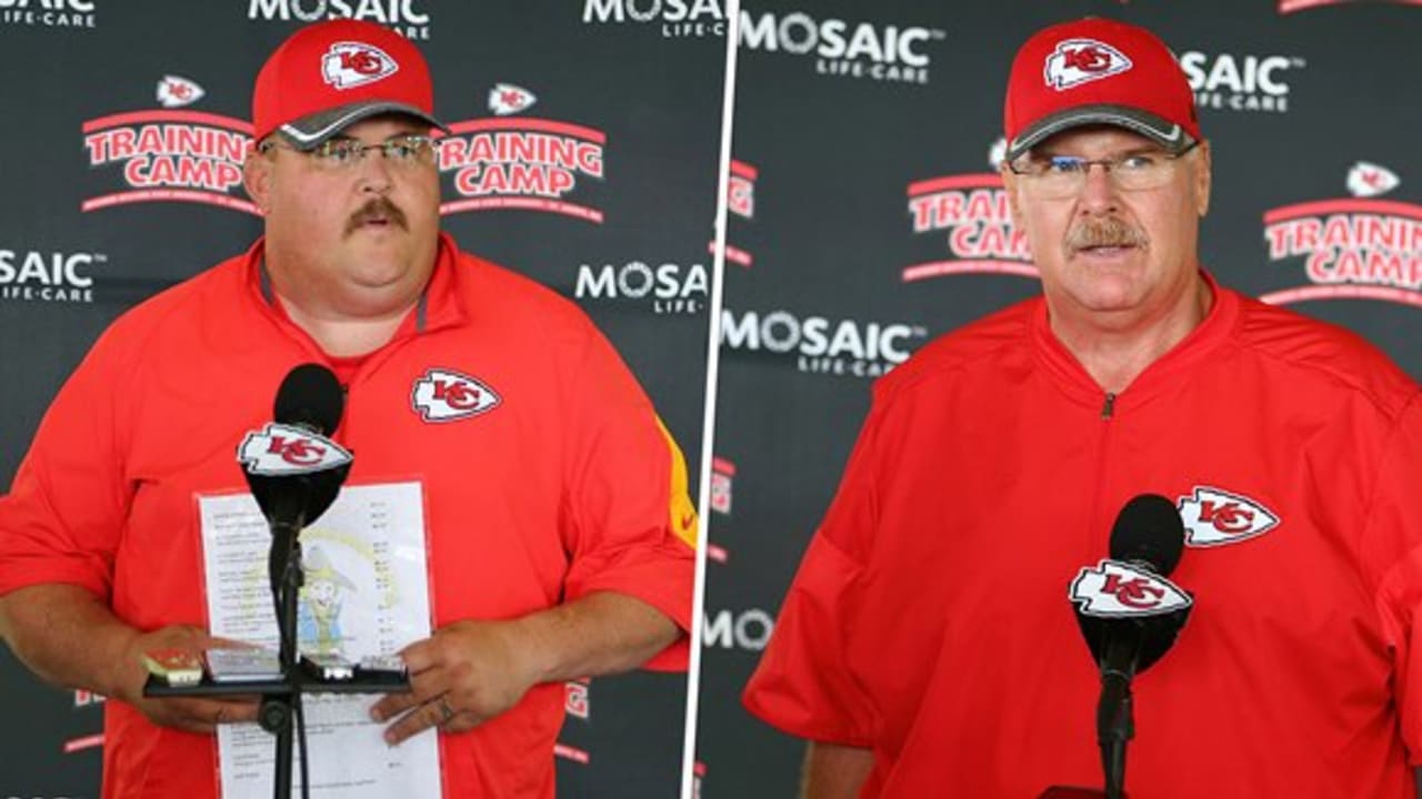 Fake Andy Reid Meets With Media