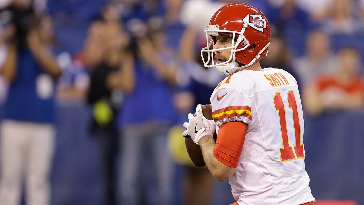 Alex Smith Talks Chris Jones Playing QB, Return vs. Panthers