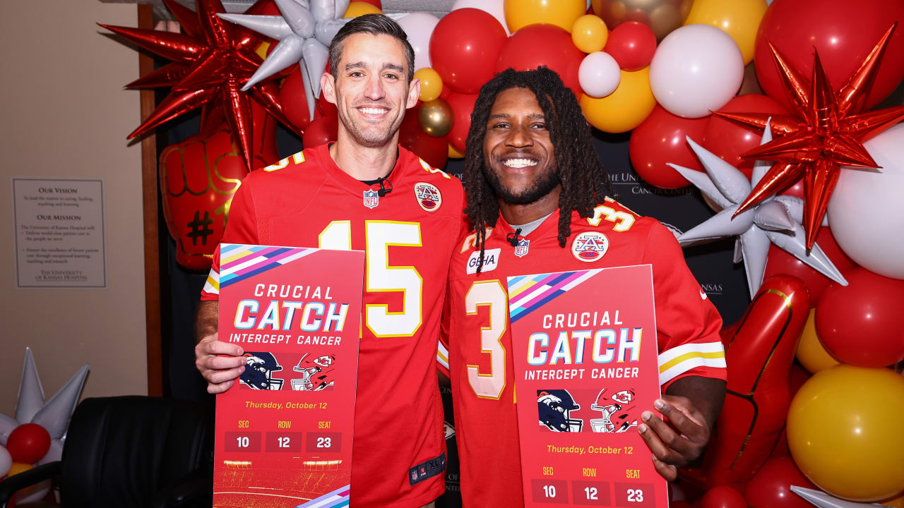 Photos: Nick Bolton Visits The University of Kansas Health System